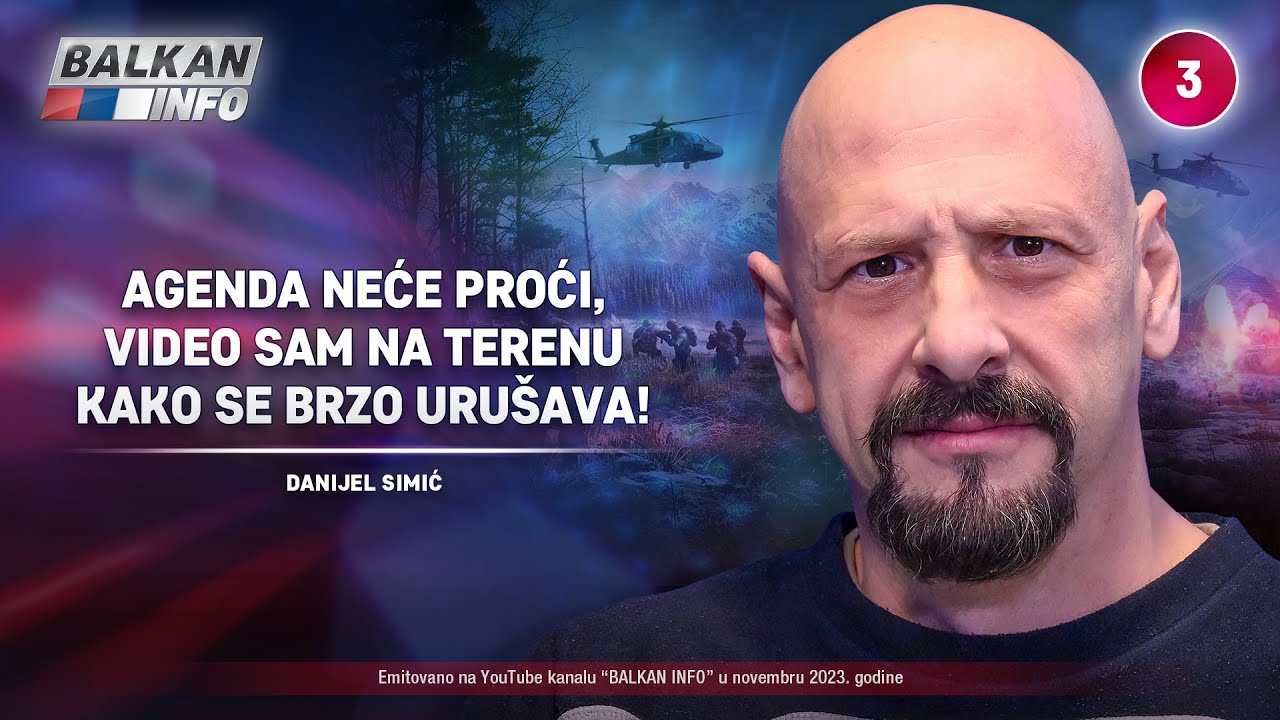 INTERVJU: Danijel Simić - Agenda neće proći, video sam na terenu kako se brzo urušava! (29.11. ...