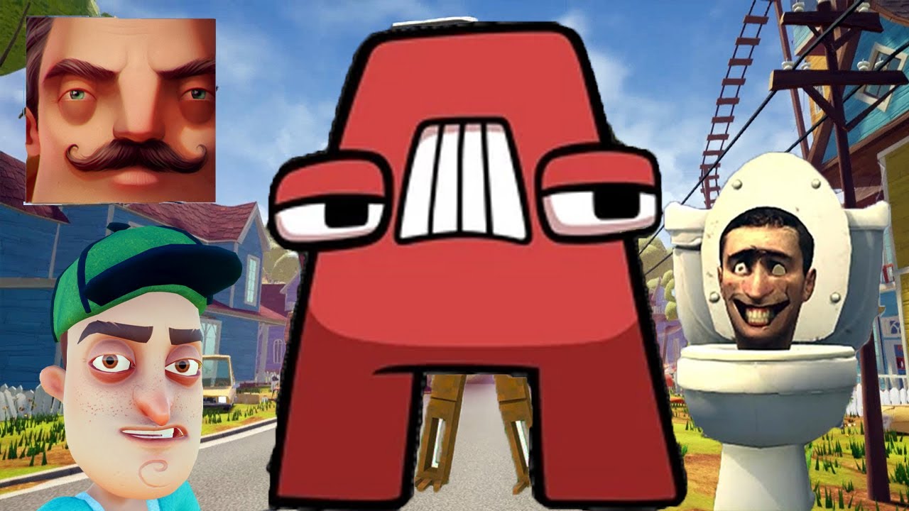 Hello Neighbor - My New Neighbor Big Alphabet Lore A Act 3 Gameplay ...