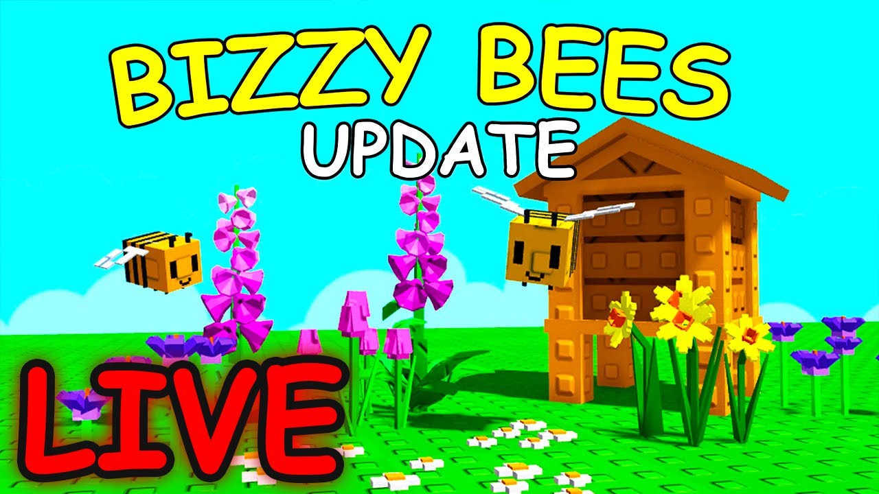 🔴 GROW A GARDEN LIVE ROBLOX 🐝 BIZZY BEES NEW UPDATE GIVEAWAYS 🍯 - YouTube