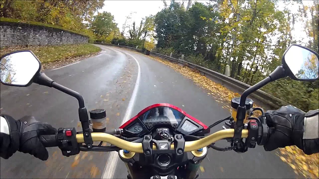 HONDA CB1000R RED & GOLD - YouTube