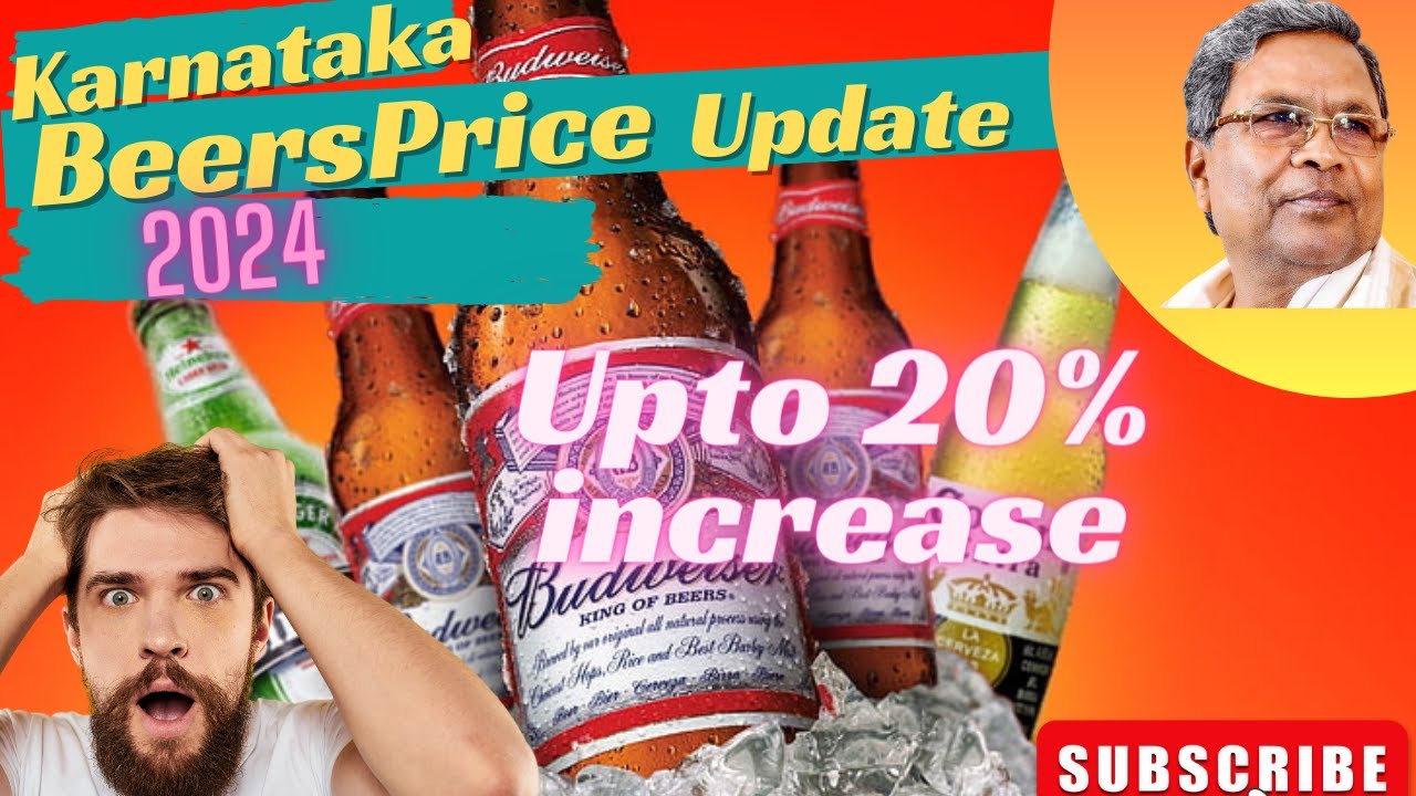 "Karnataka Beer Prices Jump 20% Since Feb 1st, 2024: Update" #alcohol # ...