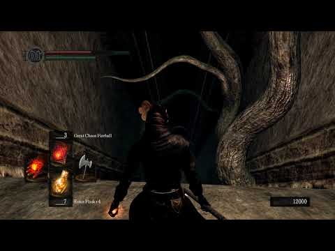 WTF I found a secret boss in dark souls???
