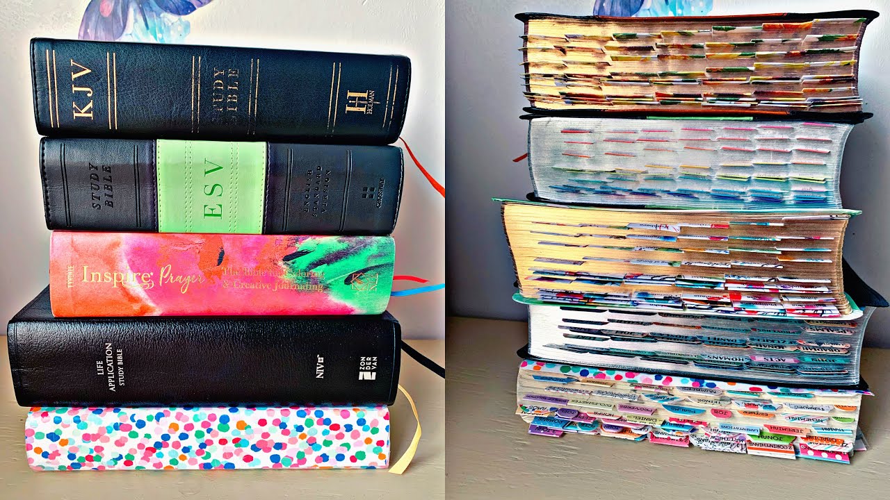 2022 Bible Line Up | Bible Stack | Bible Collection - YouTube