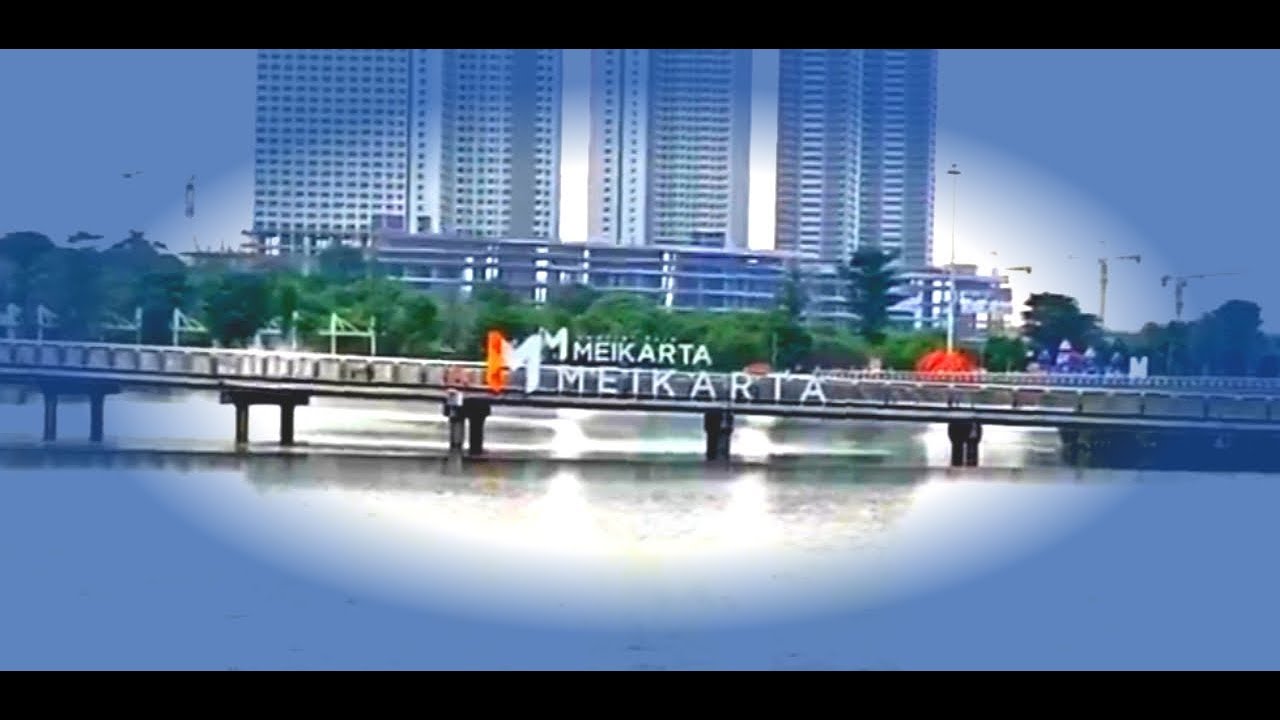 DANAU DI TAMAN MEIKARTA | COCOK UNTUK SELFIE DAN JALAN-JALAN SORE - YouTube