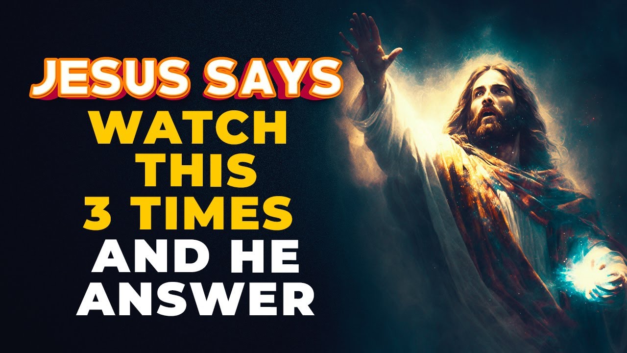 JESUS WILL ANSWER AND HEAL YOU IF YOU WATCH THIS NOW | Powerful Miracle ...