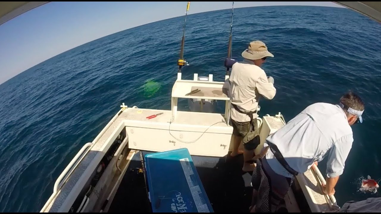 Reef Fishing 24th May Broome - YouTube