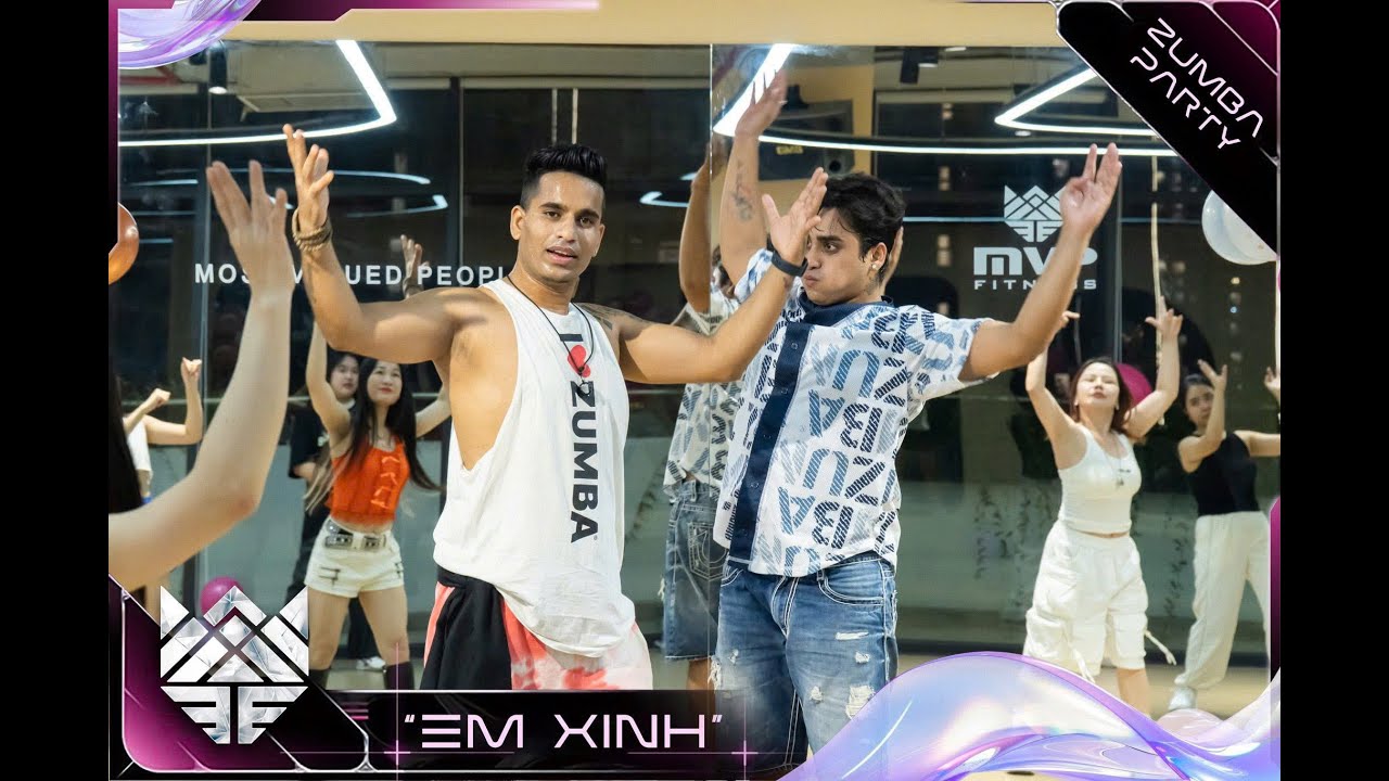ZUMBA PARTY 𝐃𝐚𝐲 𝟐: "EM XINH" BÙNG NỔ CÙNG PRAMOD & PURU - YouTube