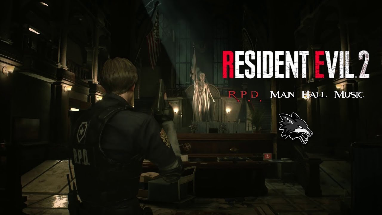 Resident Evil 2: Remake - R.P.D. Main Hall Music (1 Hour Loop) - YouTube