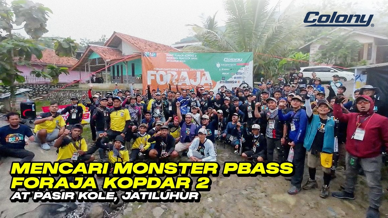 DAPET MONSTER 70CM++ | FORAJA KOPDAR 2 COLONY TACKLE - YouTube