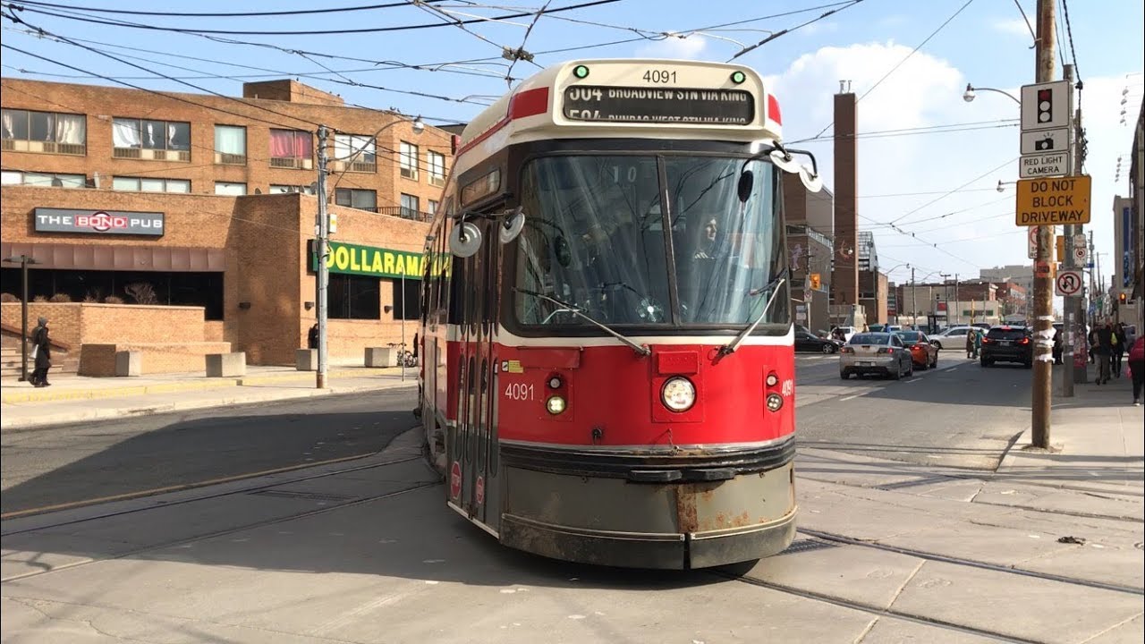 TTC UTDC CLRV 4091 - YouTube