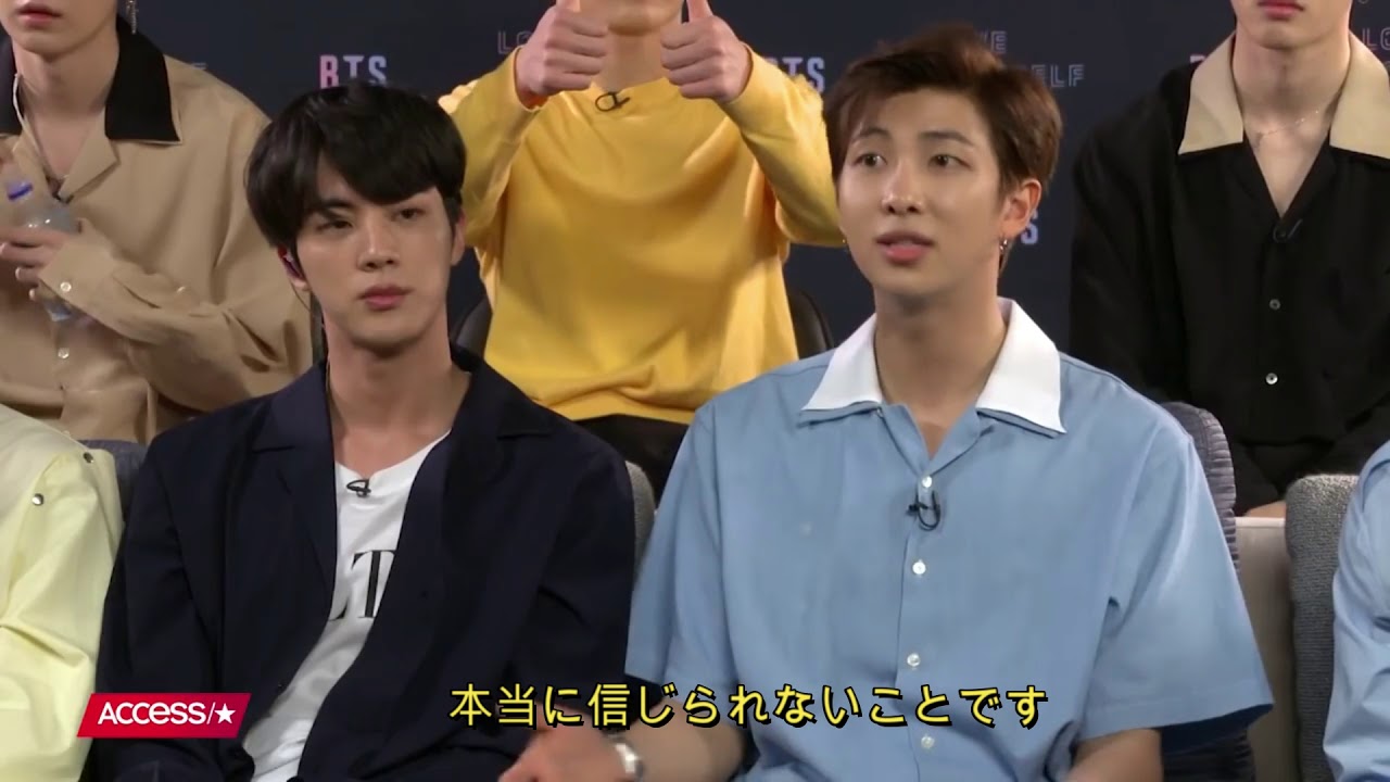 和訳 BTS On Their Fan-Organized Purple Ribbon Army | Access - YouTube