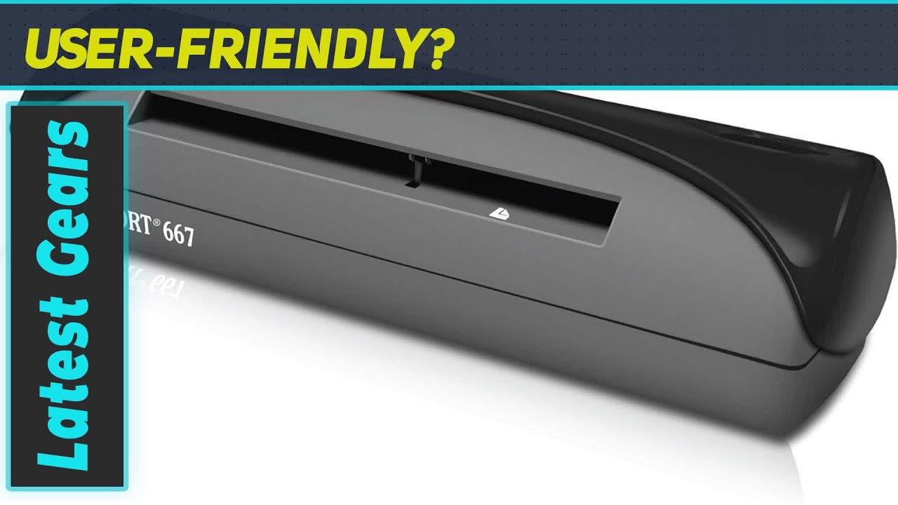 Compact and Convenient: DocketPORT 667 Business Card Scanner Overview ...