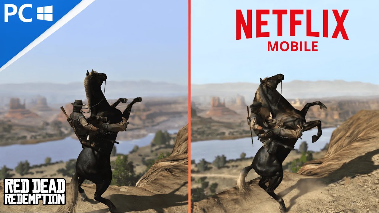 Red Dead Redemption 1 (PC) Vs Red Dead Redemption 1 (Mobile) Netflix ...