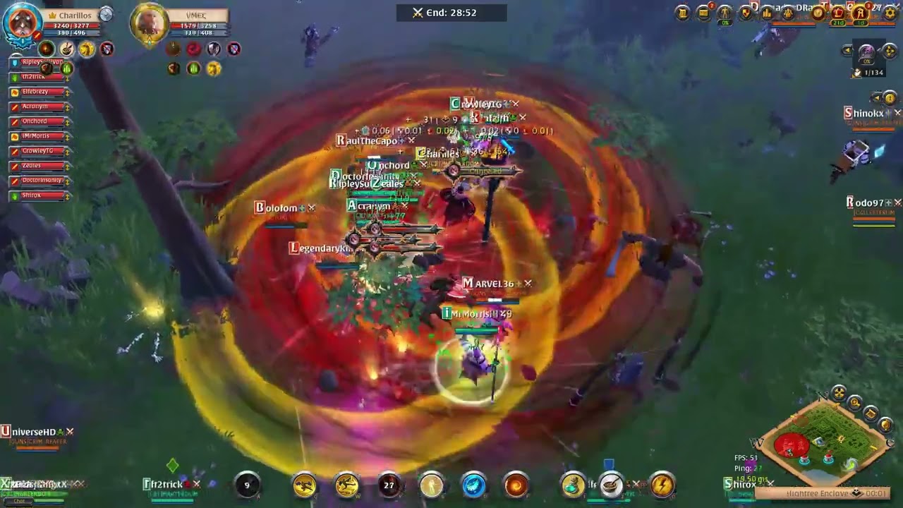 Ravenstrike Bomb Squad on Albion Online - YouTube