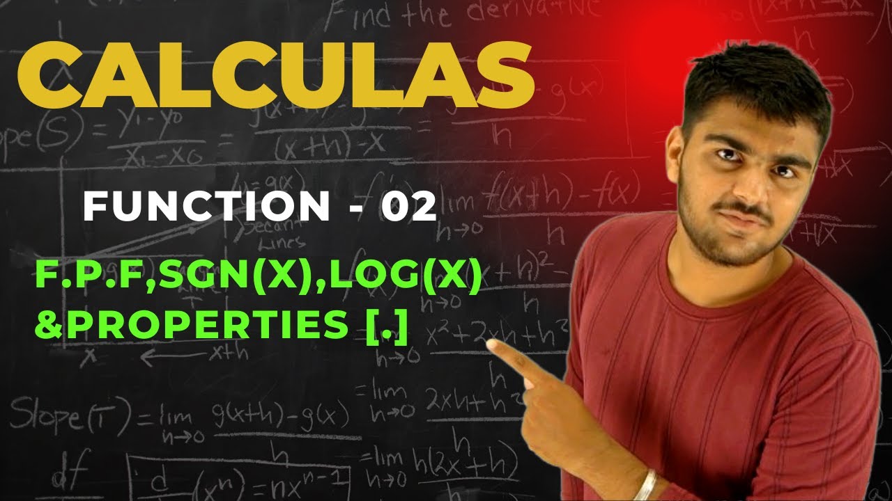 FUNCTION - 02 ||Fractional part function , sgn function , log function ...