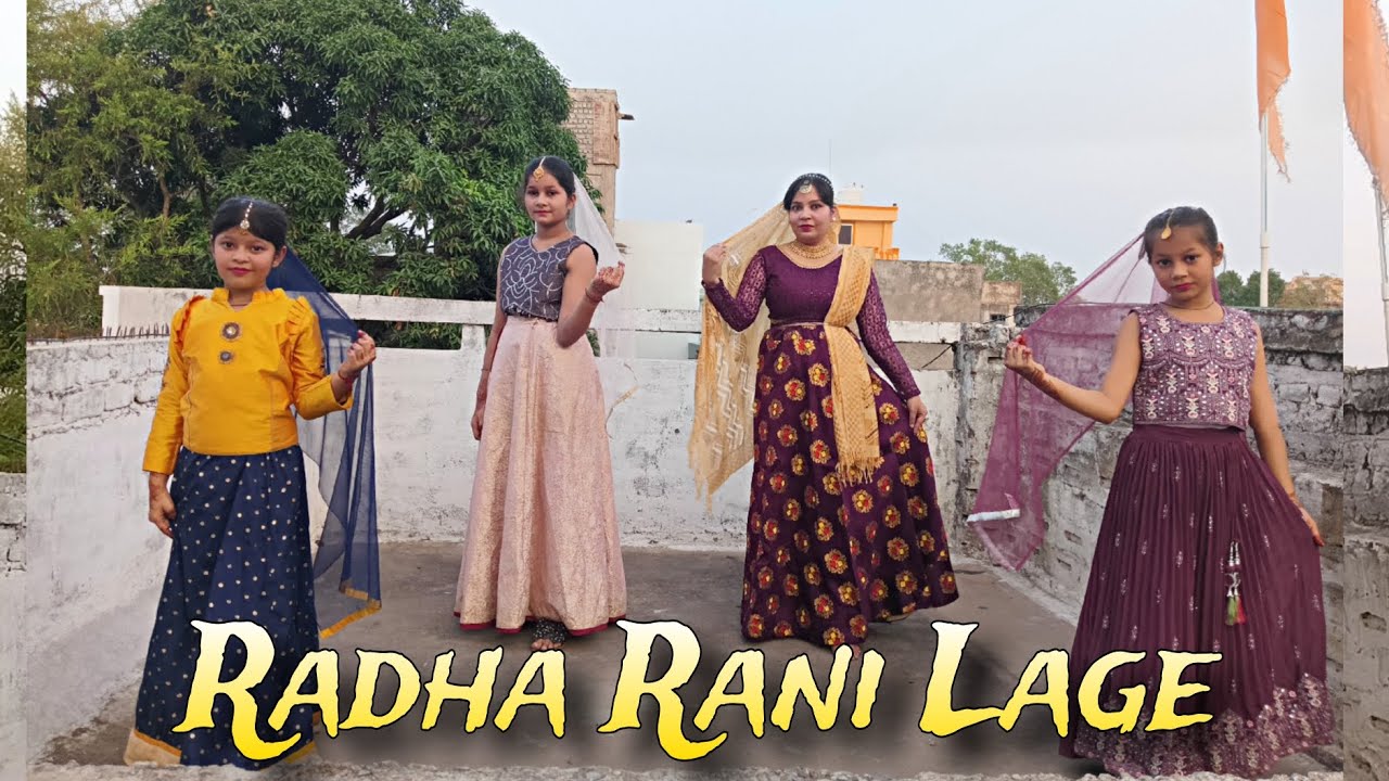 Radha Rani Lage | Meethe Ras | Dance Cover | Janmashtami Dance ...