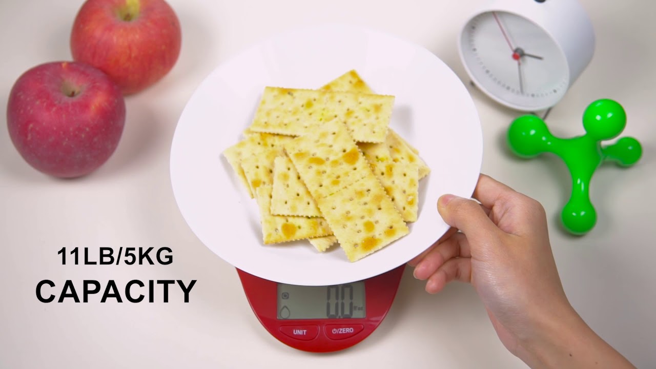 Nutri Fit Kitchen Food Scale - YouTube