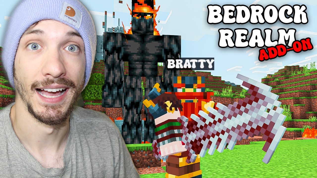 Minecraft Realm Restart with Add-ons! - YouTube