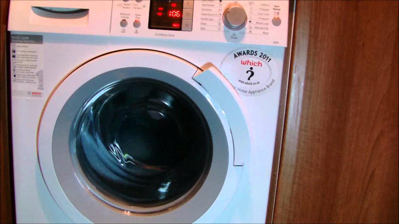 Bosch logixx was32461 washing machine: sensitive 60 + eco perfect ...