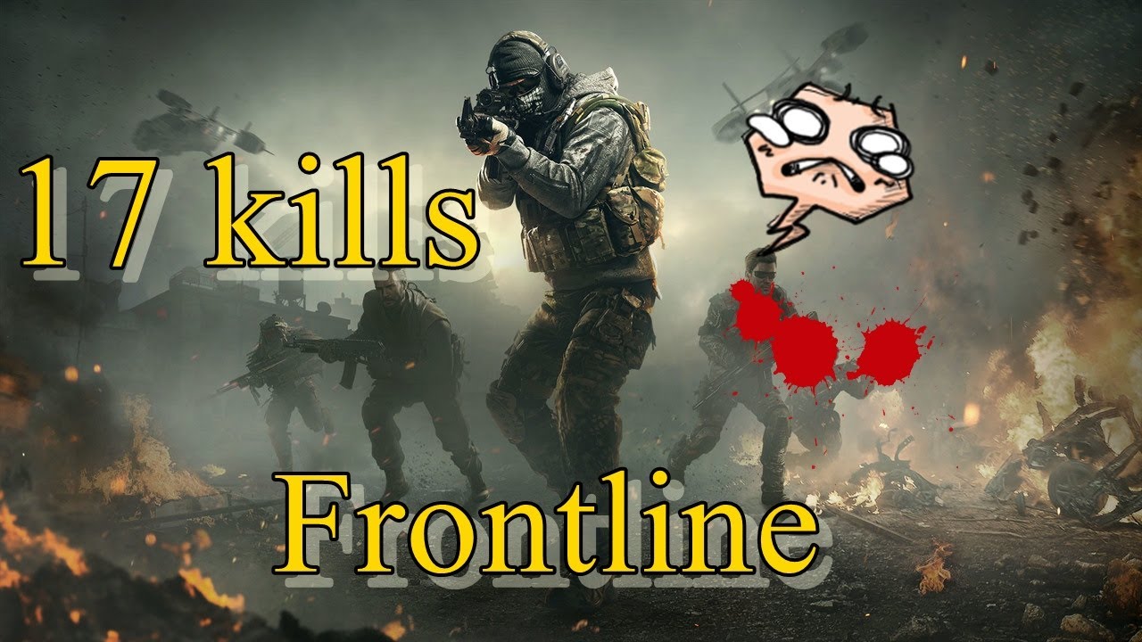 CALL Of DUTY MOBILE FRONTLINE GAMEPLAY | 17 KILLS | COD MOBILE ...