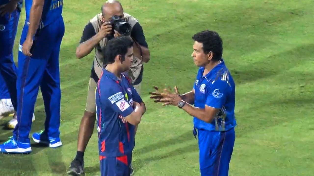 Angry Sachin Tendulkar Started Fighting With Gautam Gambhir After Mi ...