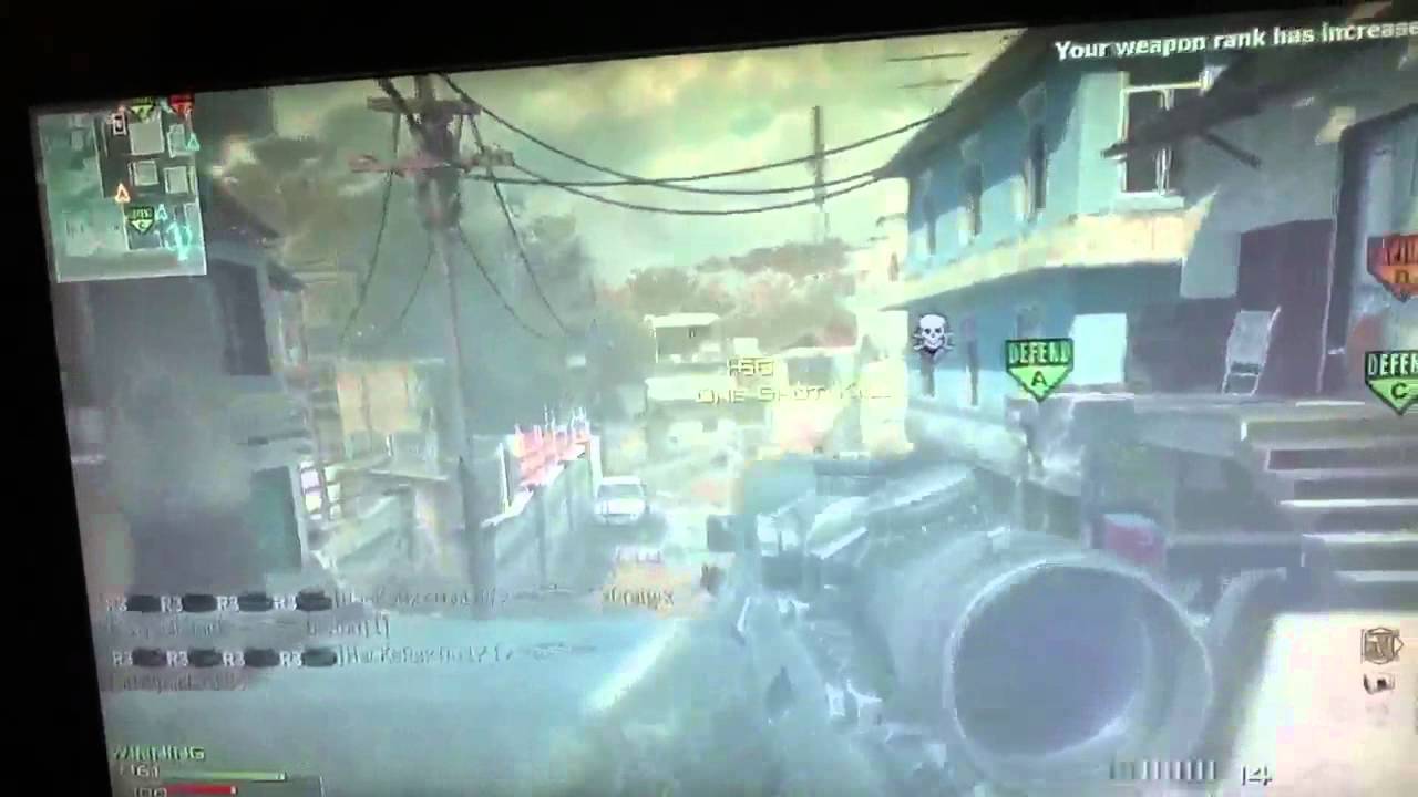 mw3 barret.50cal spawn killing - YouTube