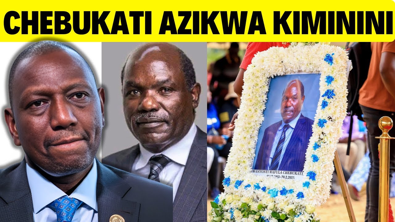 LIVE: PRESIDENT RUTO LEADS OTHER LEADERS IN MOURNING WAFULA CHEBUKATI ...
