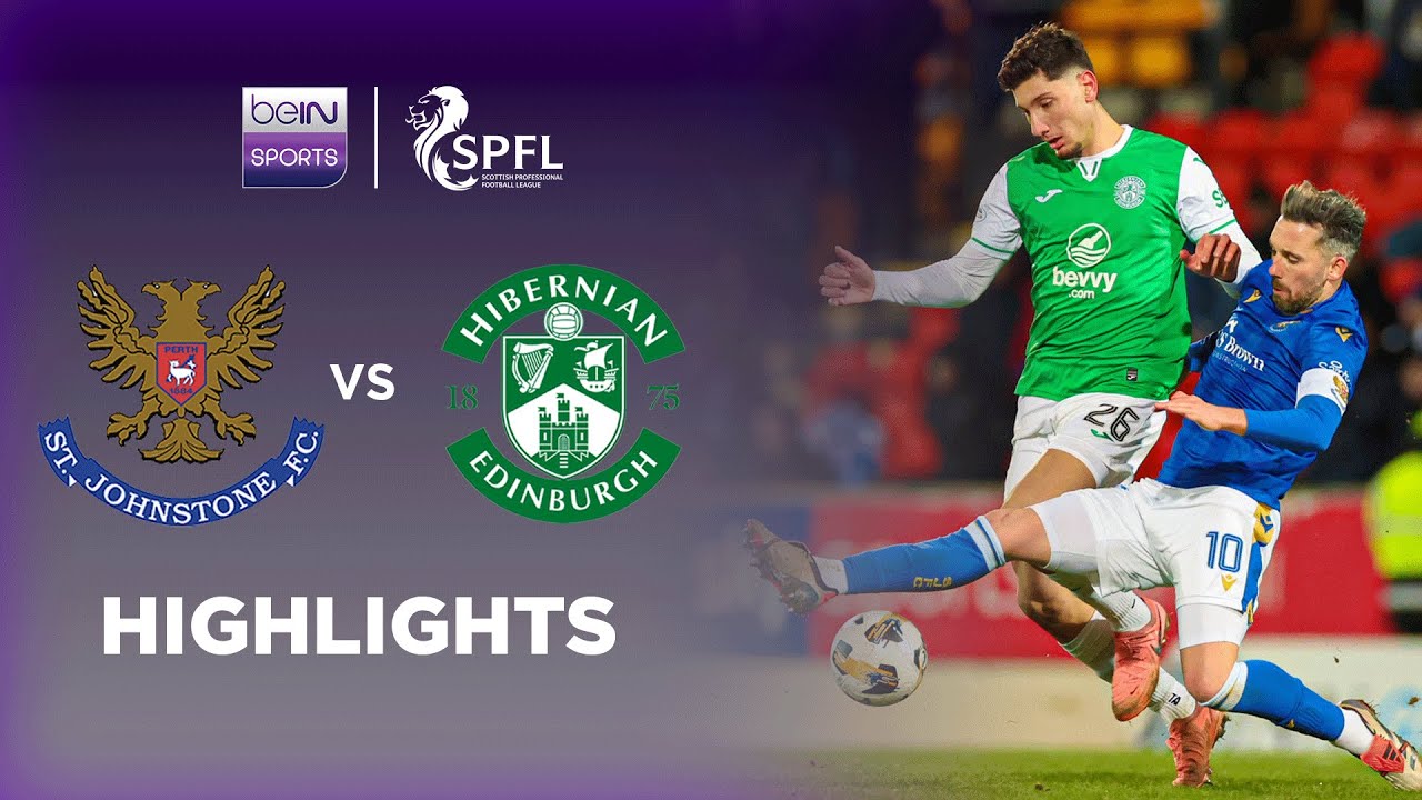 St Johnstone v Hibernian | Scottish Premiership 24/25 | Match ...