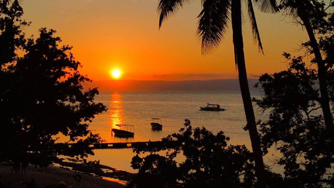 Panglao Island Momo Beach l Sunset View - YouTube