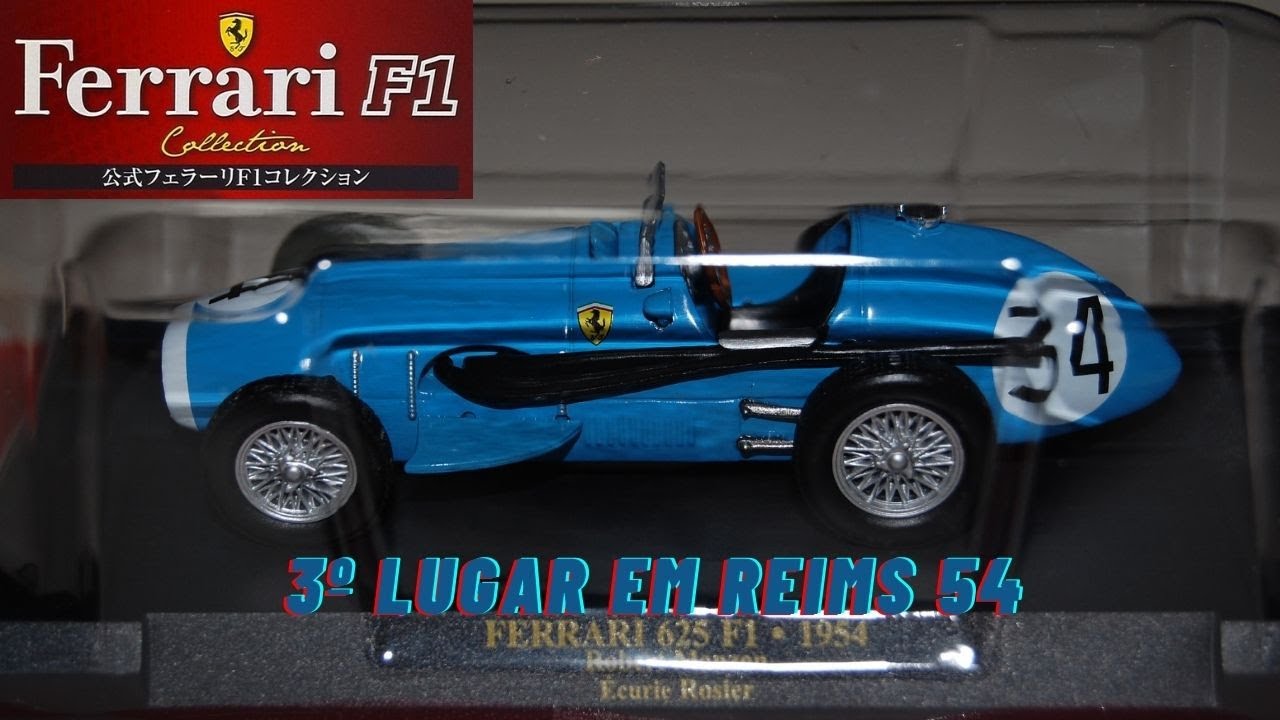 Ferrari F1 Collection #32 625 F1 Robert Manzon 1954 - YouTube