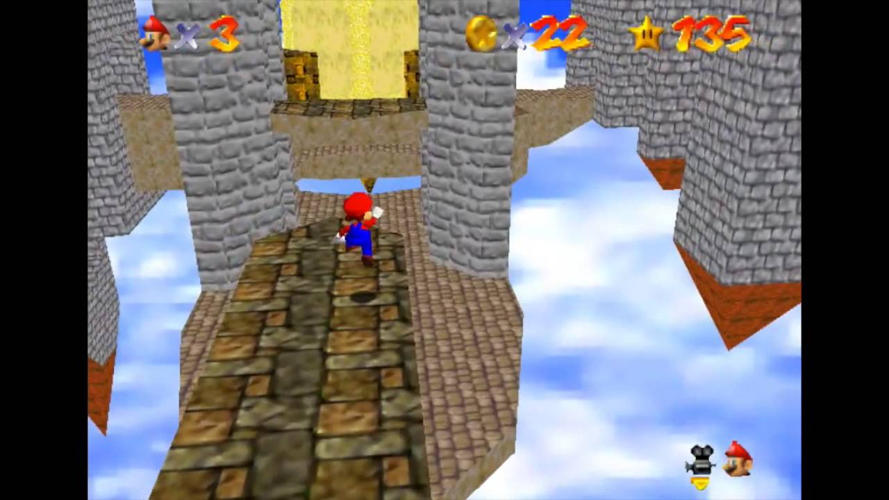 Super Mario 74: Course 14 - Luminium-Sphere Walkthrough - YouTube