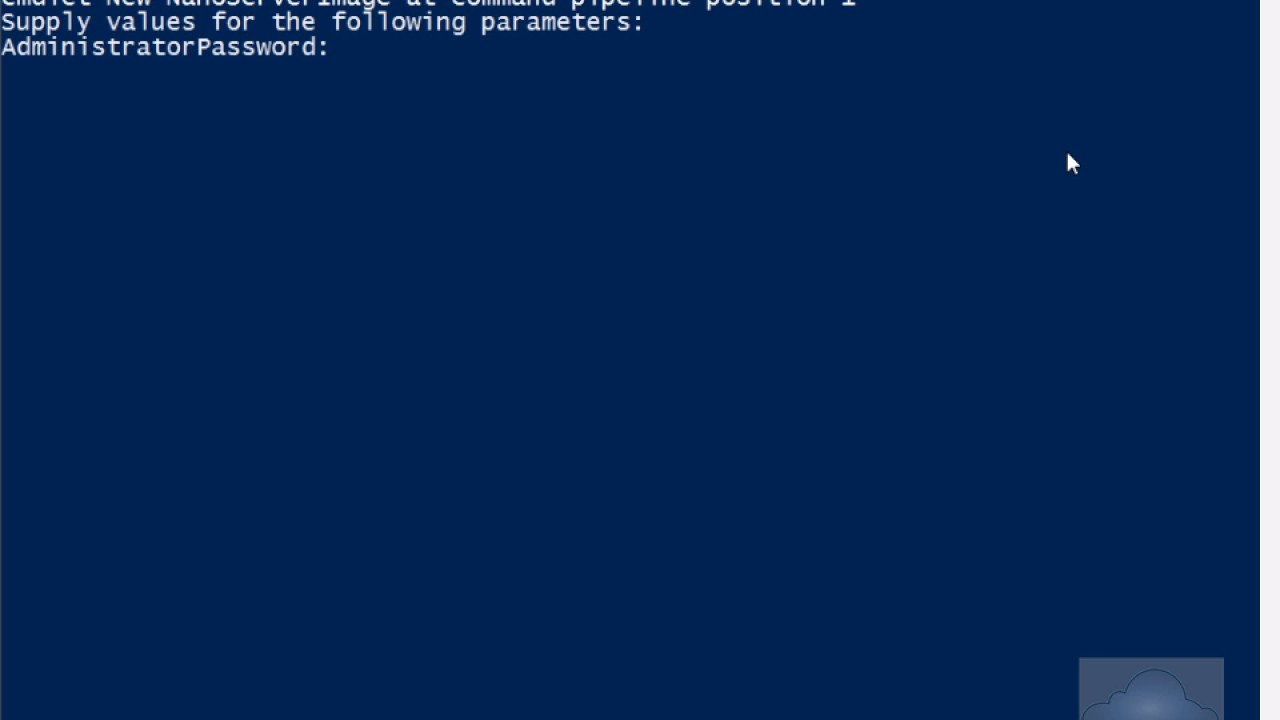20740 Demo1 Installing Nano Server - YouTube