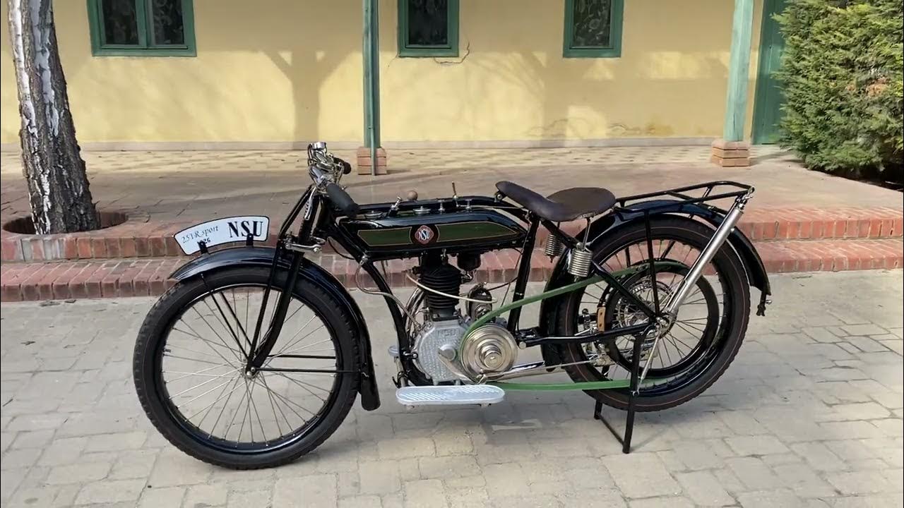 NSU 251 R factory sport model form 1926 - YouTube