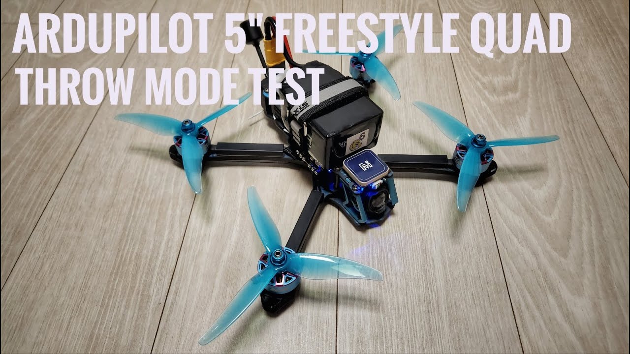 Arducopter Throw and AUTO flight - YouTube