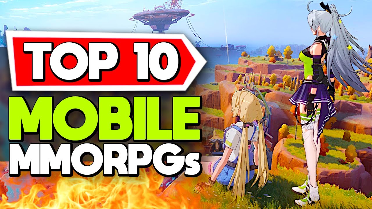 Top 10 Most Popular MMORPG Mobile Games Android + iOS - YouTube