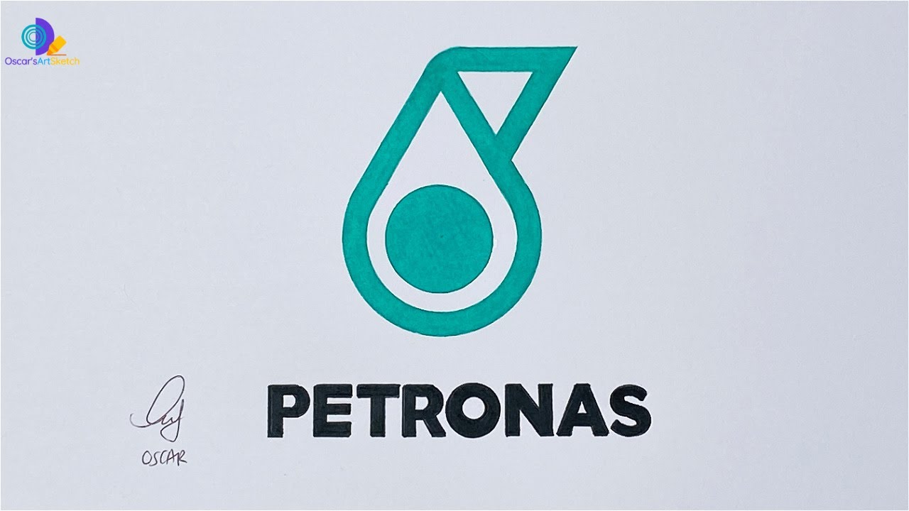COMPANY #66: Drawing Logo of Petronas - Petrolium Nasional Berhad - YouTube