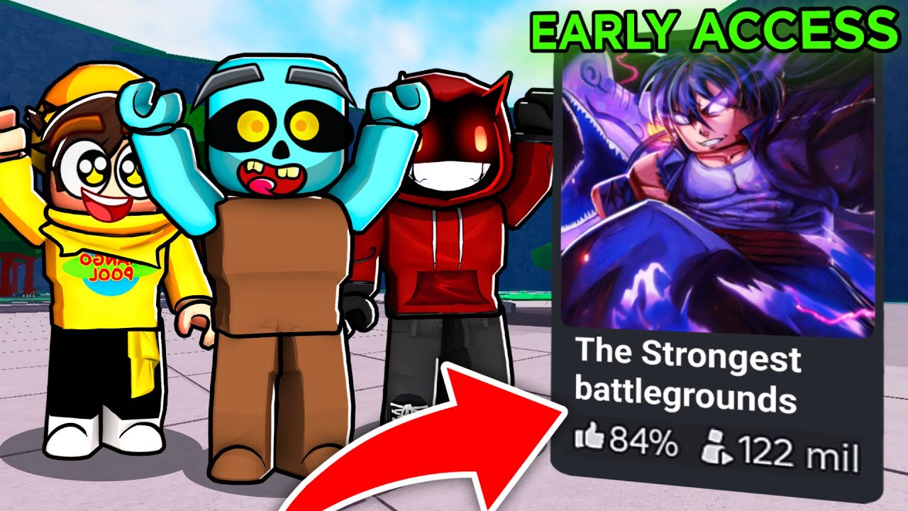 We Got EARLY ACCESS To The NEWEST UPDATE In The Strongest Battlegrounds ...
