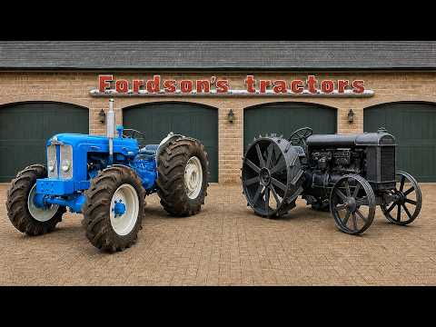 Fordson - от первого трактора до исчезновения марки