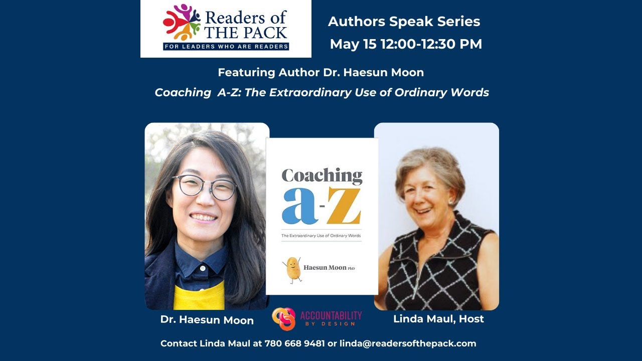 Authors Speak: Dr. Haesun Moon, Author of "Coaching a-z: The ...