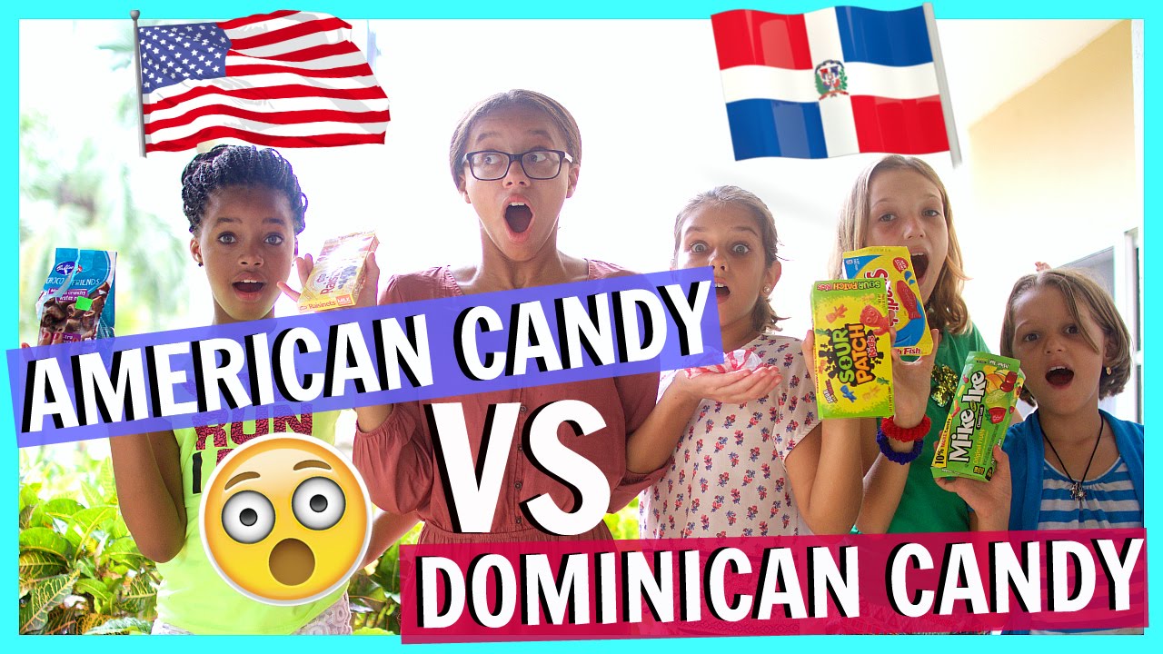 American Candy vs Dominican Candy!! - YouTube