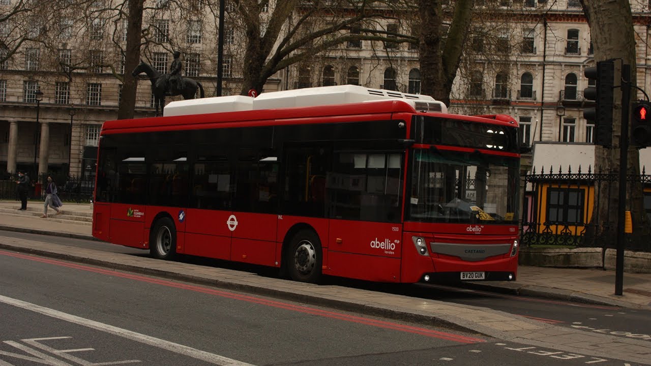 Bus Journey | Abellio London Route C10 to Canada Water | Caetano e.City ...