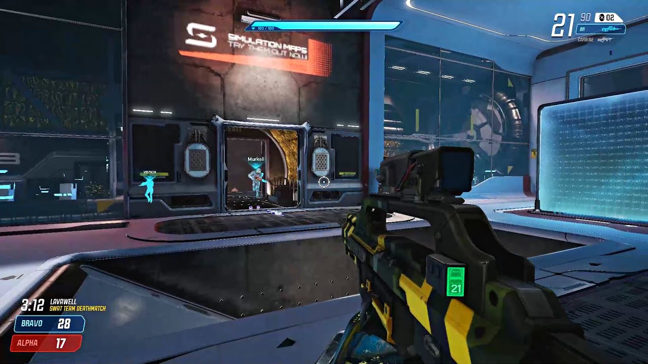 SPLITGATE (2022) SWAT Team Deathmatch Gameplay - YouTube