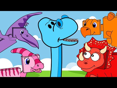 Dinosaur Names Song | Learn Dinosaur Names For Kids | English Tree TV