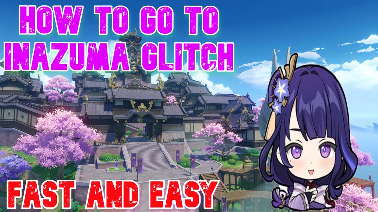 How To Go To Inazuma Glitch Genshin impact - YouTube