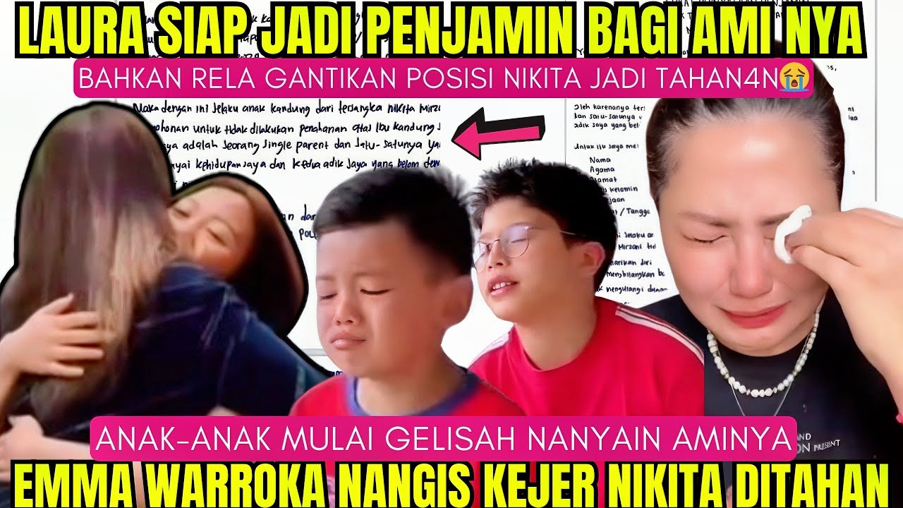 LAURA SIAP GANTIKAN AMI NYA JADI TAHANAN‼️ ANAK2 GELISAH NANYAIN AMI NYA! EMMA WARROKA NANGIS ...