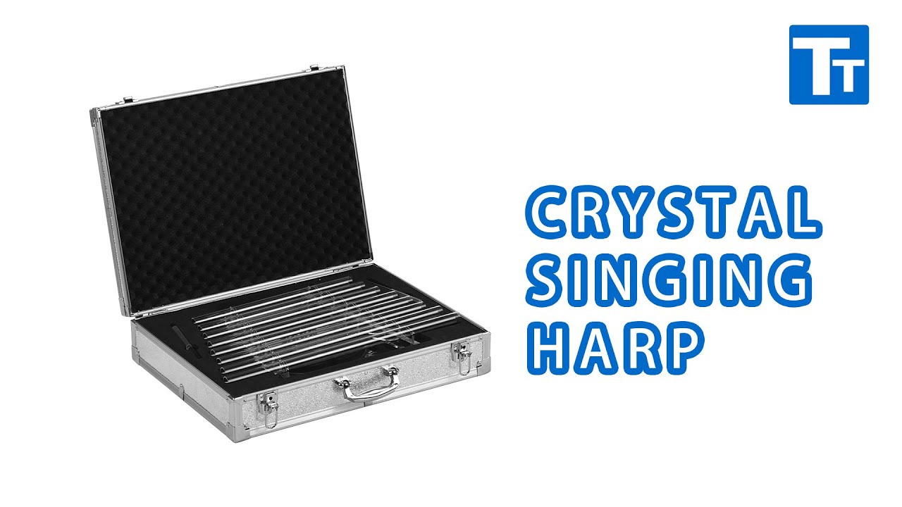 432Hz Crystal Singing Harp C Key 8 Notes Healing Musical Instrument ...