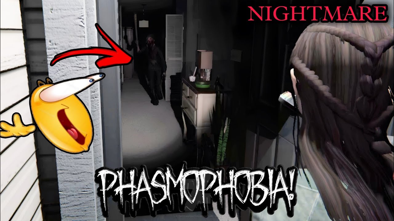 PHASMOPHOBIA | NIGHTMARE DIFICULTY IS SO SCARY BUT WE DID IT - YouTube