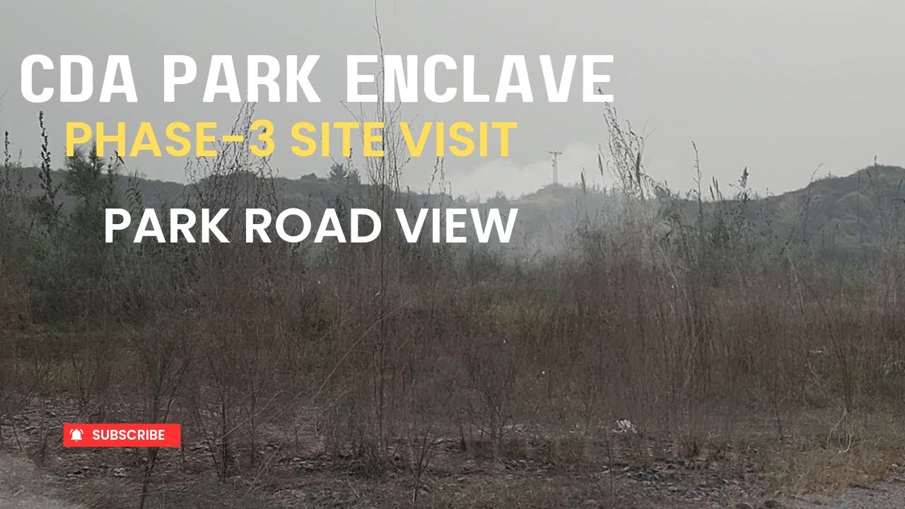 CDA Park Enclave Phase-3 Site Visit | Park Road View | Nexus Estate TV ...