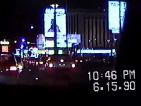 Vegas Strip JUNE 15, 1990 - YouTube