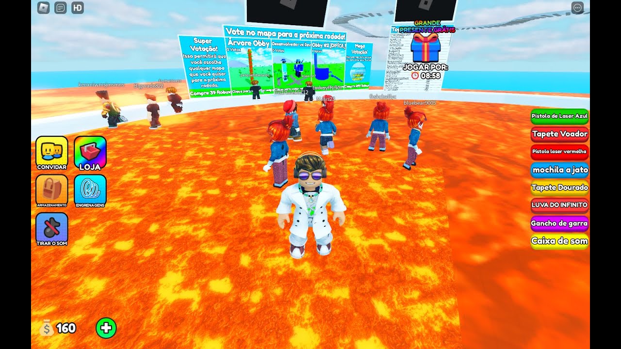 #Roblox -- 🔥 Sobreviva à LAVA! - YouTube